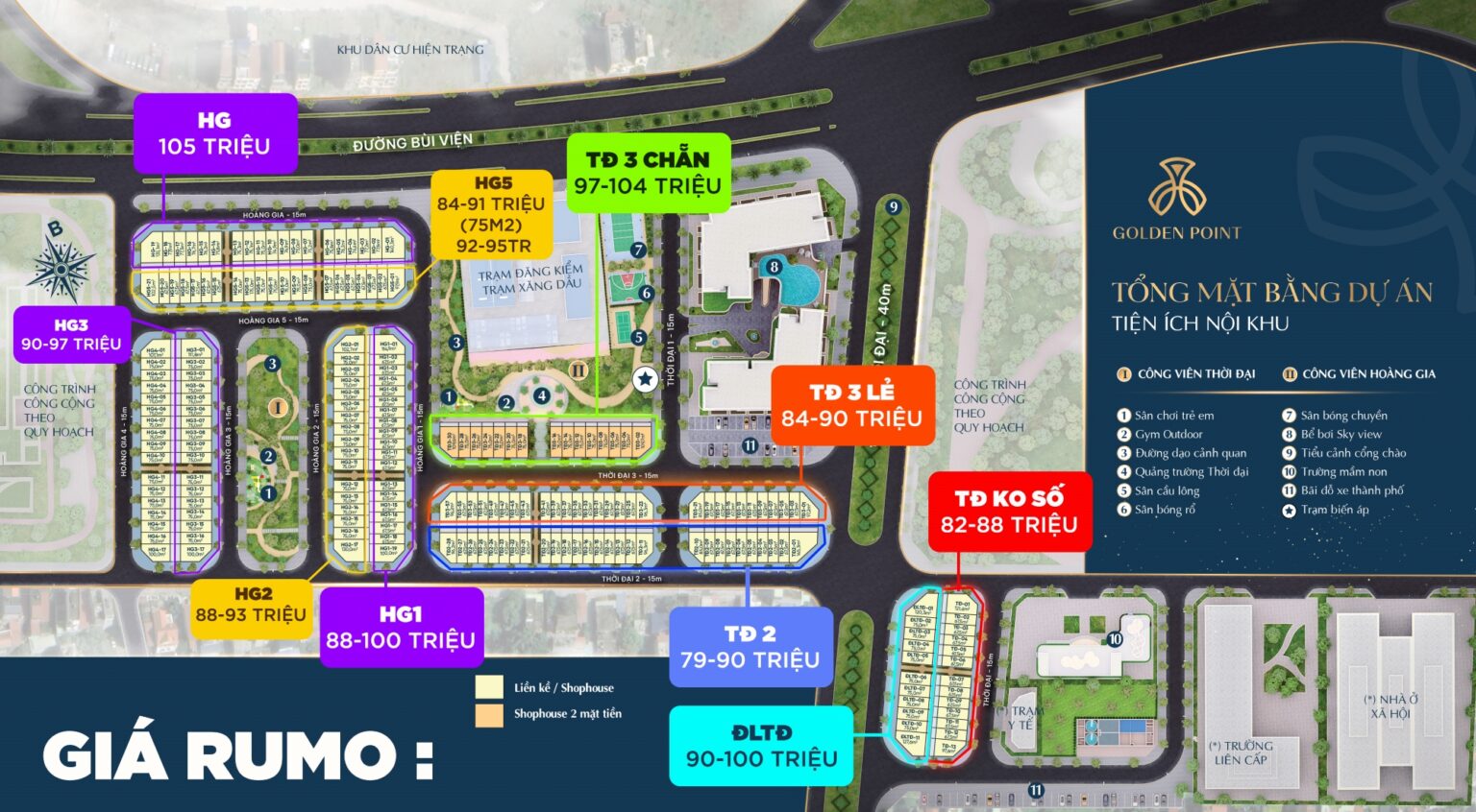 Bảng Giá Golden Point Hải Phòng | Thông Tin Chủ Đầu Tư