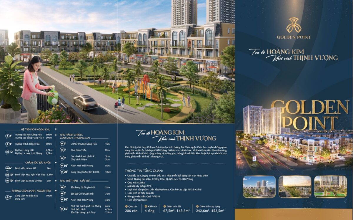 Golden Point Hải Phòng | Thông Tin, Giá Bán, Chính Sách Ưu Đãi